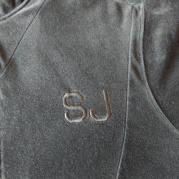 Sean John | Jackets & Coats | Sean Jean Vintage Y2k Black Velour ...